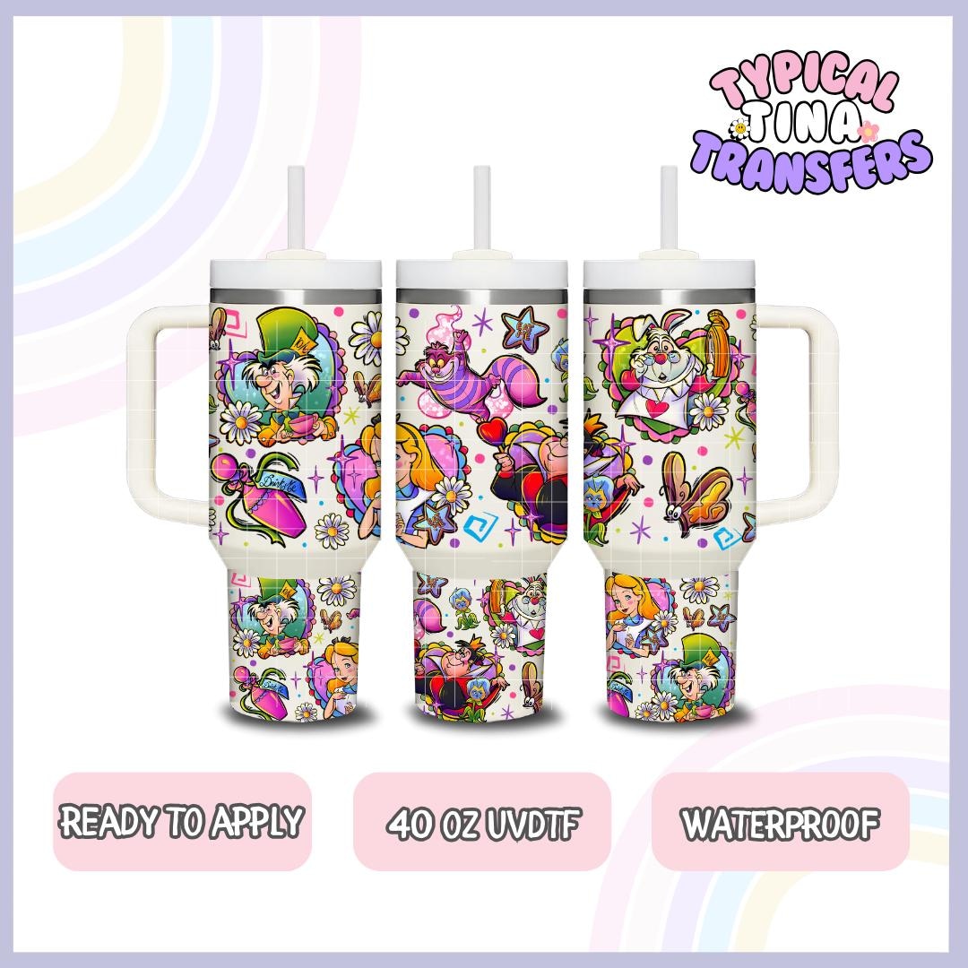 UVDTF Tumbler Wrap | Ready to Apply | High Quality | Printed in House ...