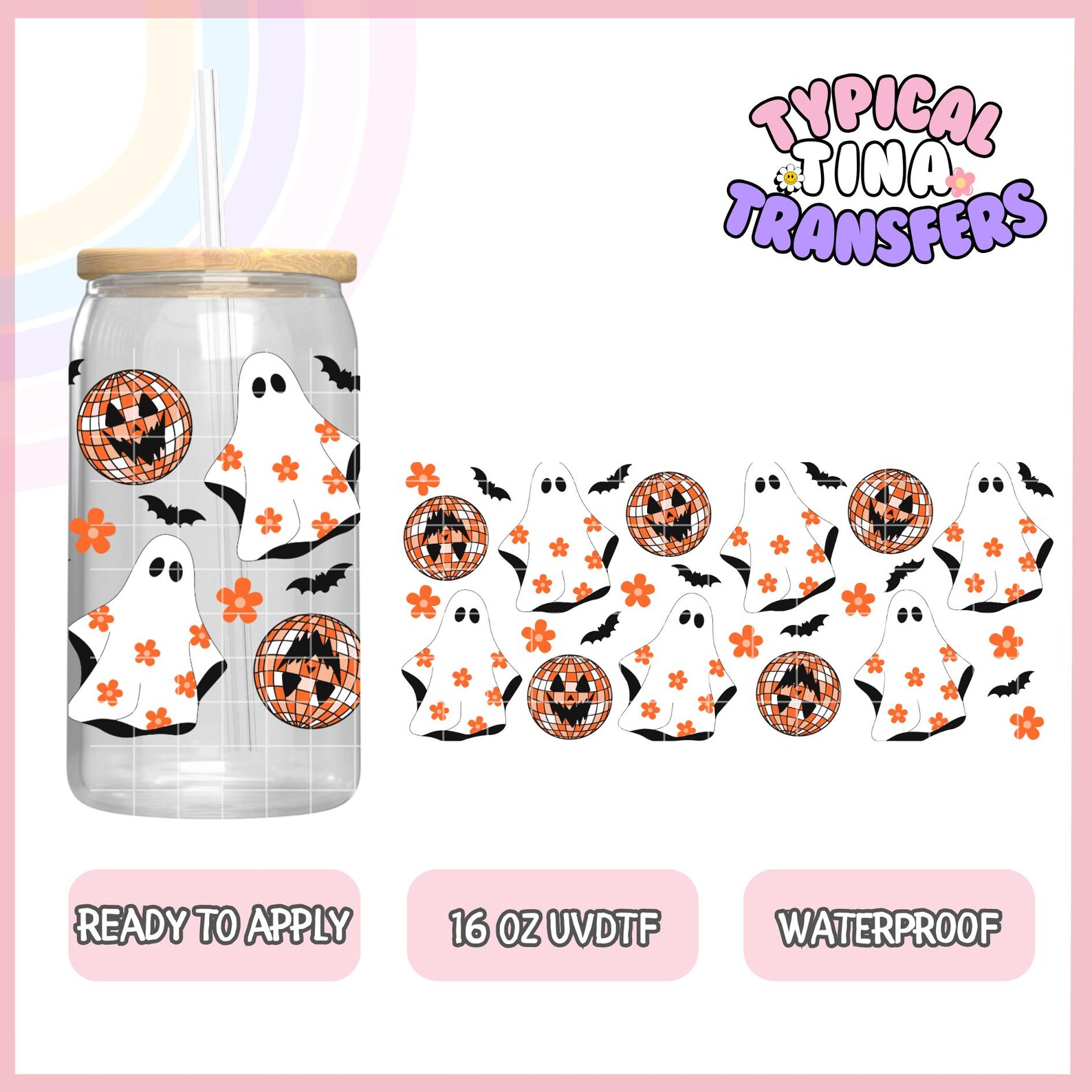 UV #9472 | UVDTF Cup Wrap | Ready to Apply | High Quality | Printed in ...