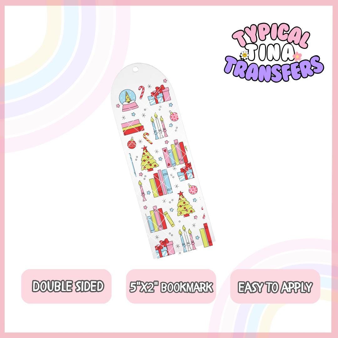 Set of 5 - UVDTF Bookmark 5X2 Decal | Ready to Apply | High Quality ...