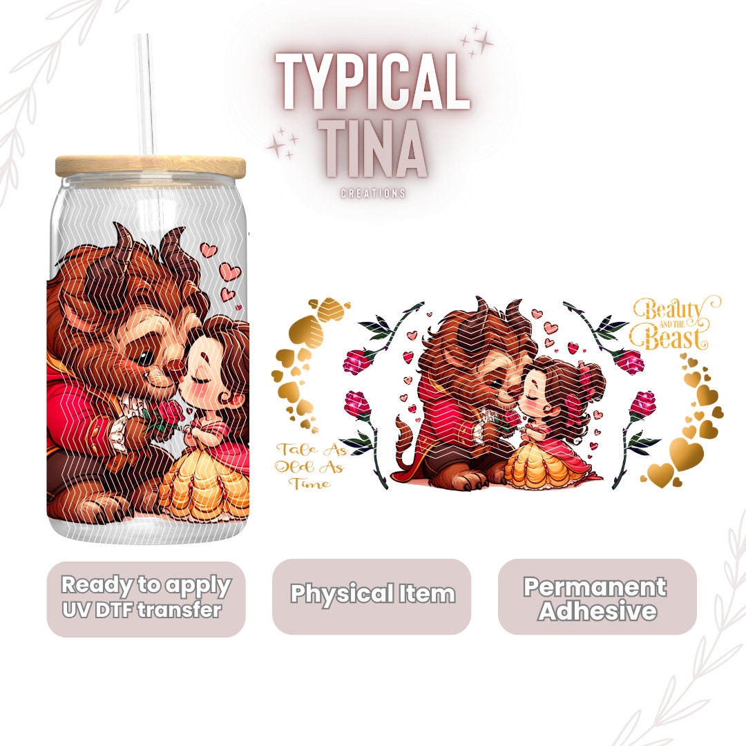 UVDTF Cup Wrap | Ready to Apply | High Quality | Printed in House ...