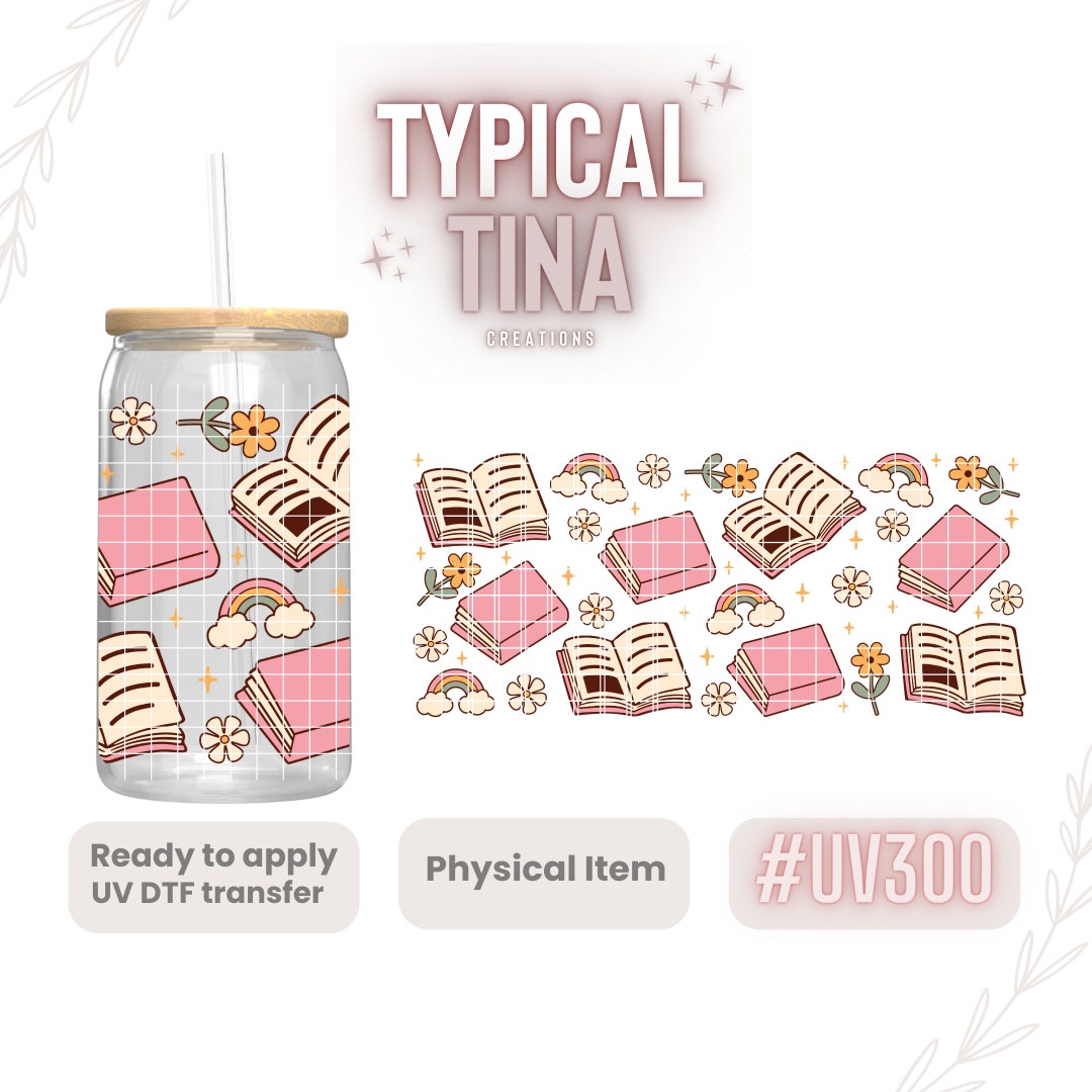 UV #300 | UVDTF Cup Wrap | Ready to Apply | High Quality | Printed in ...