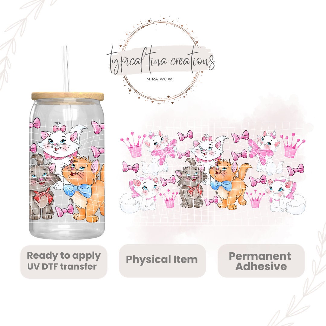UVDTF Cup Wrap | Ready to Apply | High Quality | Printed in House ...