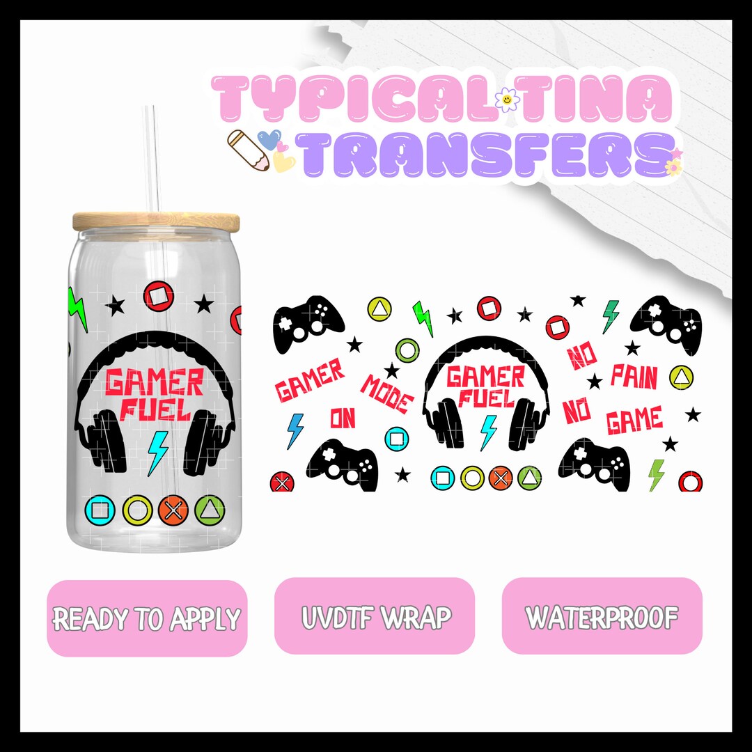 UV #1011 | UVDTF Cup Wrap | Ready to Apply | High Quality | Printed in ...