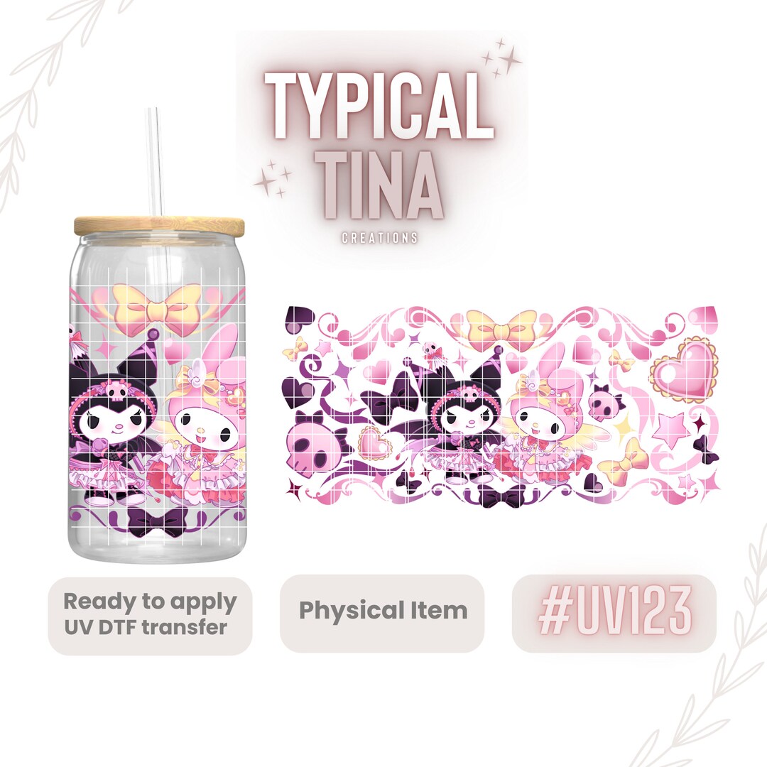 UV #123 | UVDTF Cup Wrap | Ready to Apply | High Quality | Printed in ...