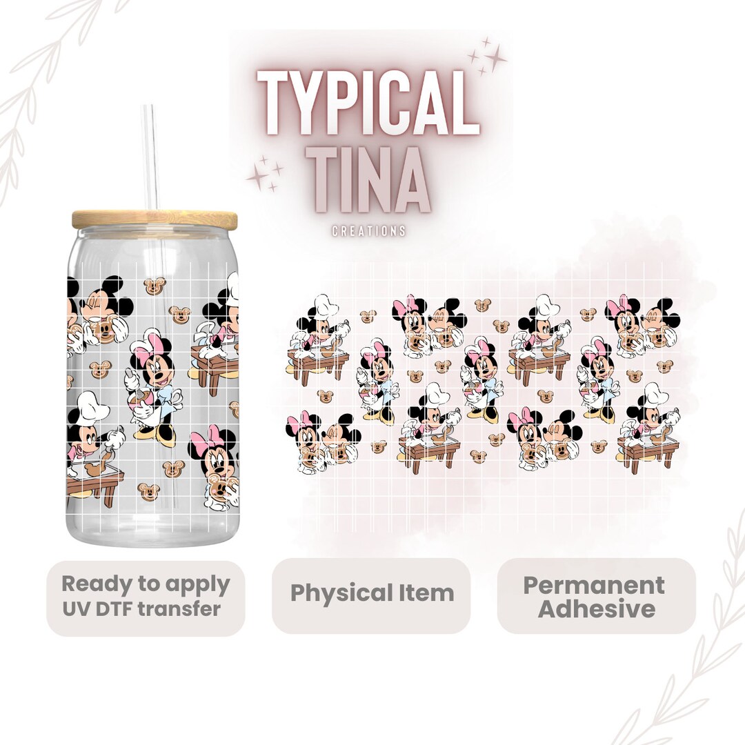 UVDTF Cup Wrap | Ready to Apply | High Quality | Printed in House ...