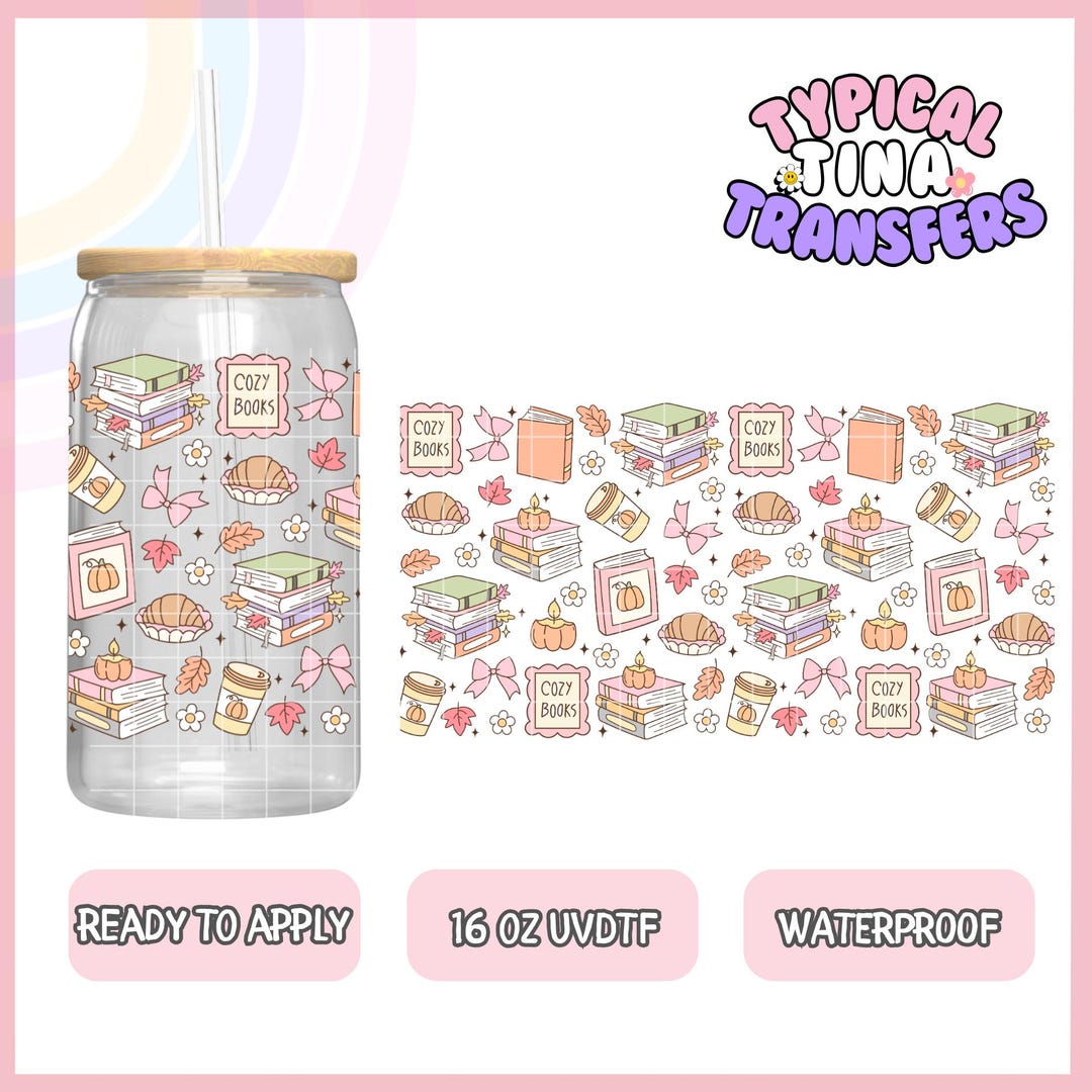 UV #9412 | UVDTF Cup Wrap | Ready to Apply | High Quality | Printed in ...