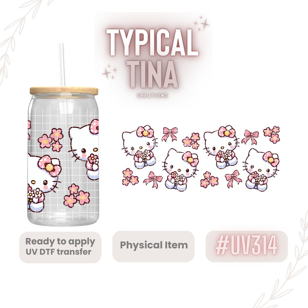 UV #314 | UVDTF Cup Wrap | Ready to Apply | High Quality | Printed in ...