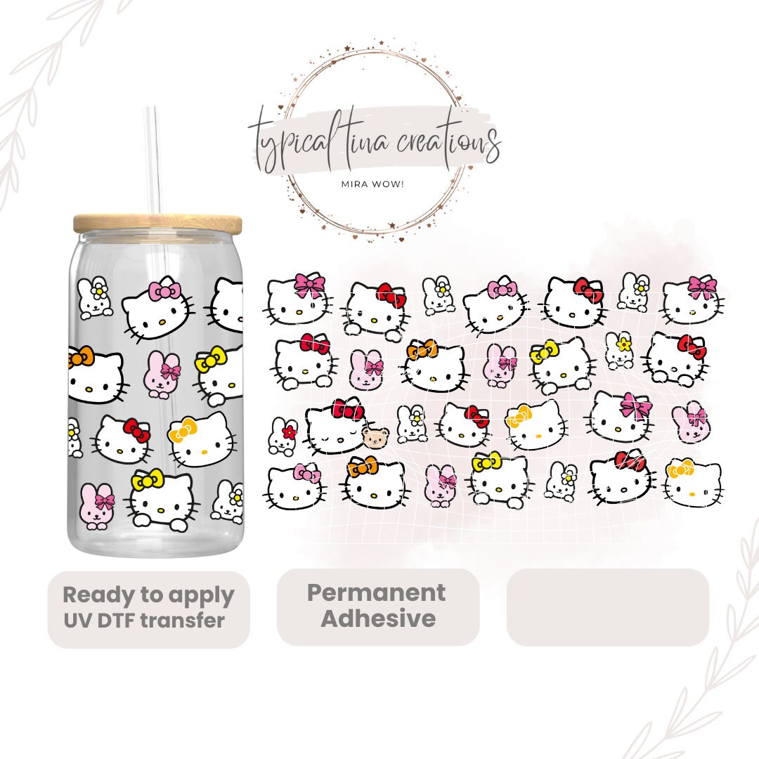 UVDTF Cup Wrap | Ready to Apply | High Quality | Printed in House ...