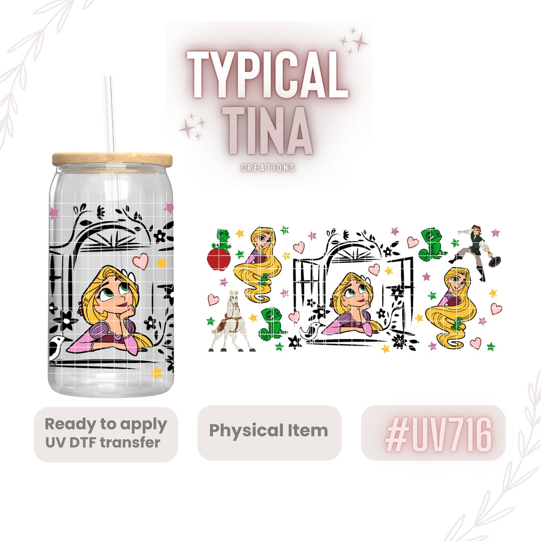 UV #716 | UVDTF Cup Wrap | Ready to Apply | High Quality | Printed in ...