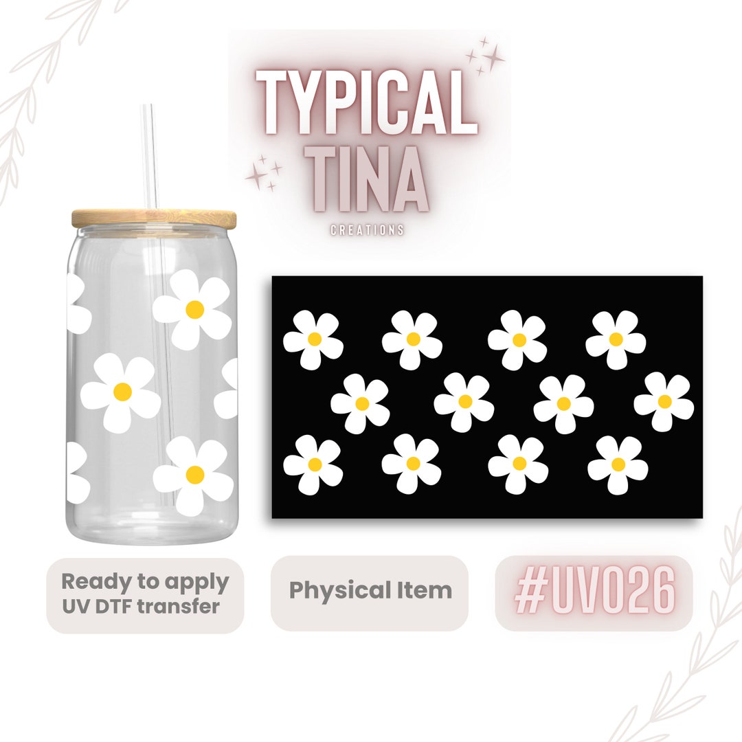 UV#026 | UVDTF Cup Wrap | Ready to Apply | High Quality | Printed in ...