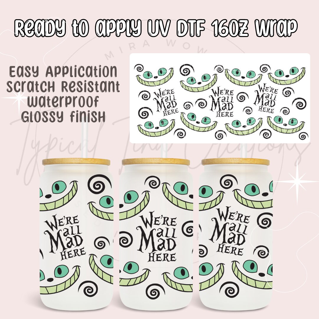 UVDTF #510 Cup Wrap | Ready to Apply | High Quality | Printed in House ...