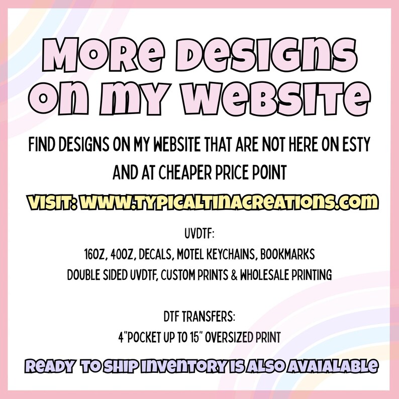 UV #9593 | UVDTF Cup Wrap | Ready to Apply | High Quality | Printed in ...