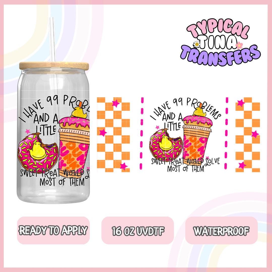 UV #6258 | UVDTF Cup Wrap | Ready to Apply | High Quality | Printed in ...