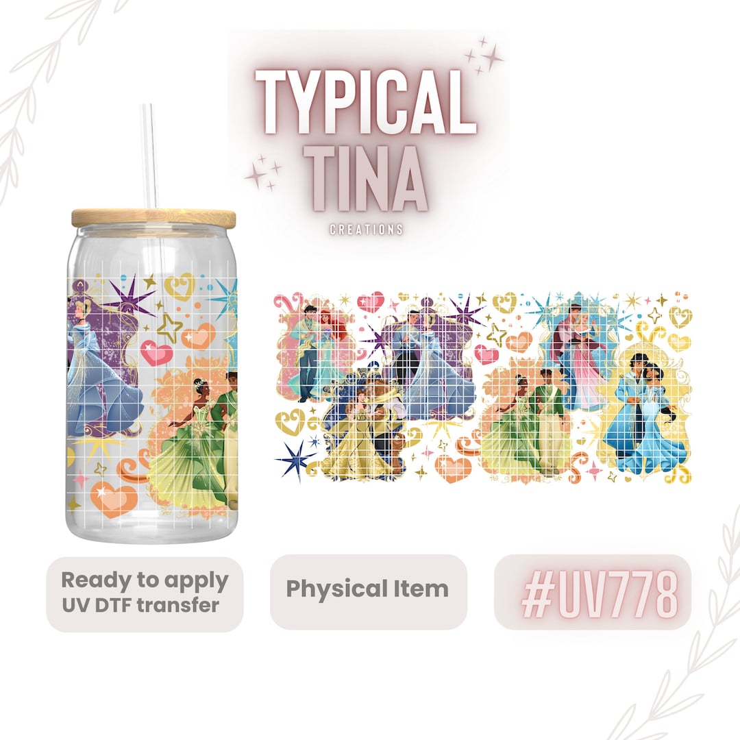 UV #778 | UVDTF Cup Wrap | Ready to Apply | High Quality | Printed in ...