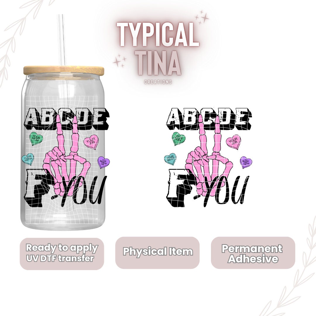 UVDTF Decals Ready to Apply Sized 3 4 High Quality Printed in House ...