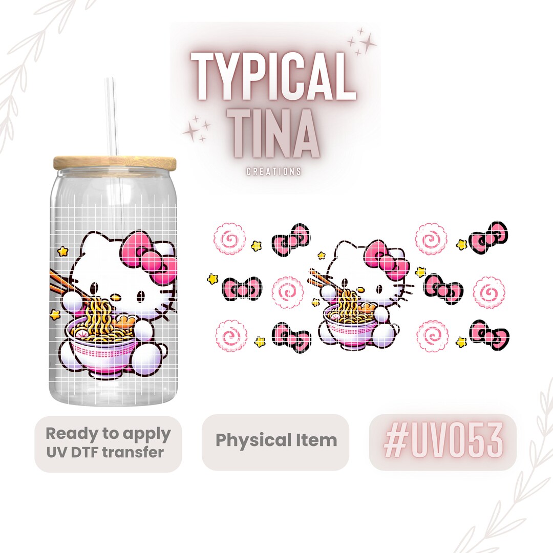 UV#053 | UVDTF Cup Wrap | Ready to Apply | High Quality | Printed in ...