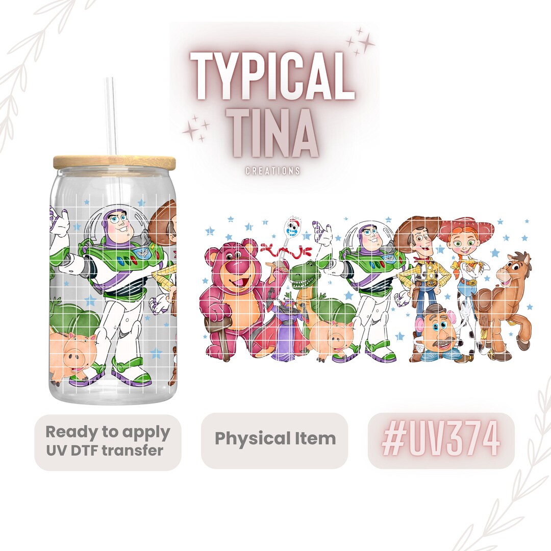 UV# 374 | UVDTF Cup Wrap | Ready to Apply | High Quality | Printed in ...