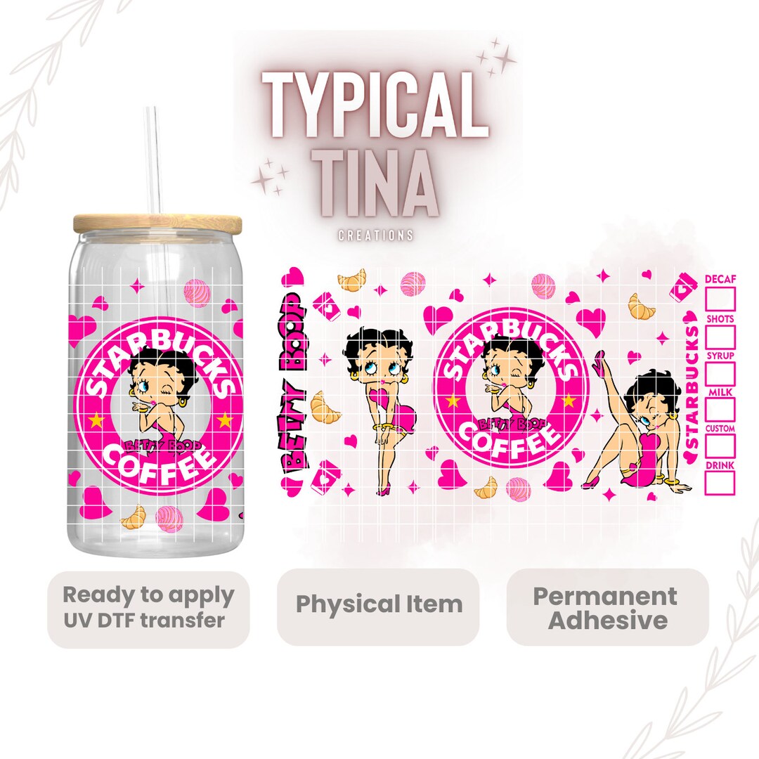 UVDTF Cup Wrap Ready to Apply High Quality Printed in House Easy ...