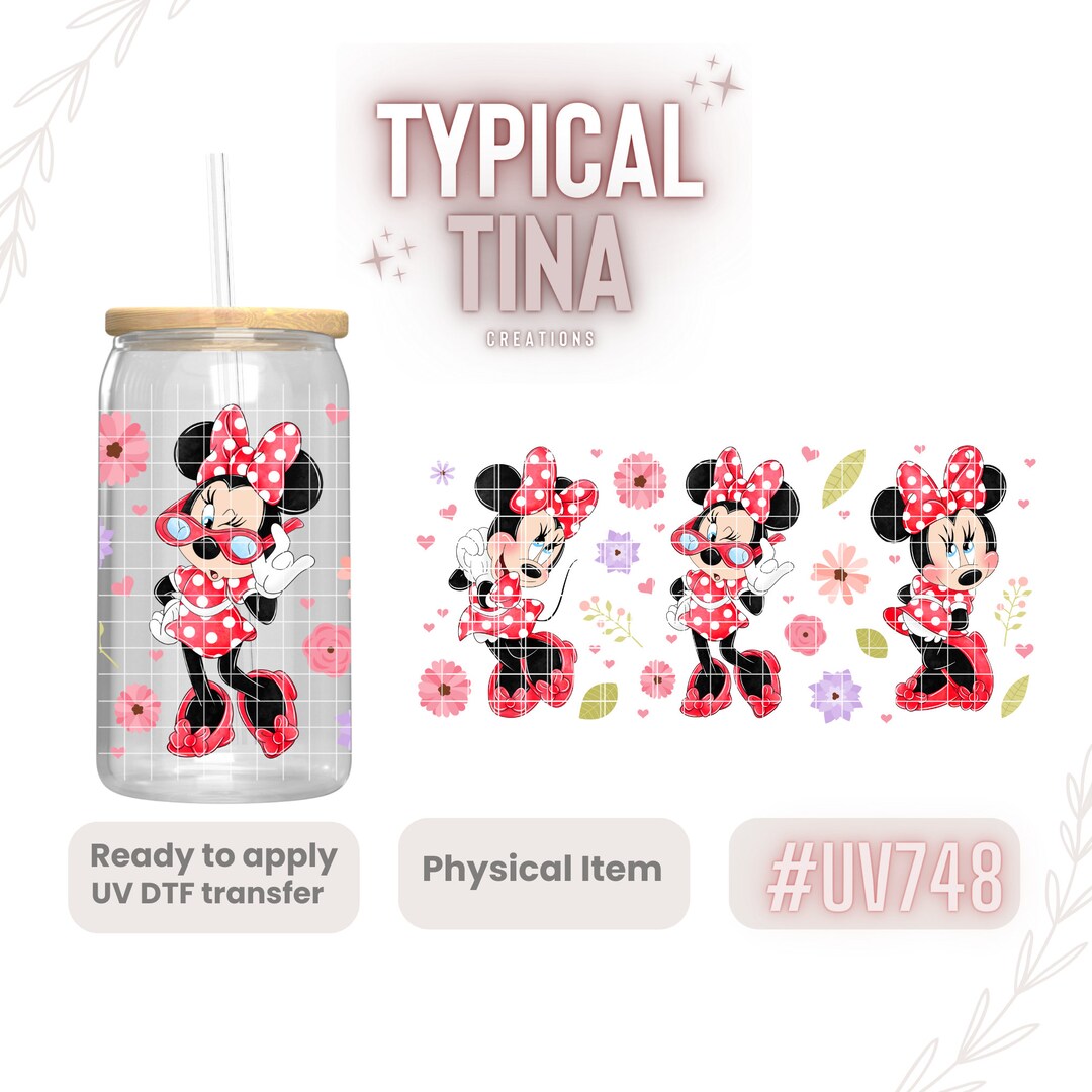 UV #748 | UVDTF Cup Wrap | Ready to Apply | High Quality | Printed in ...