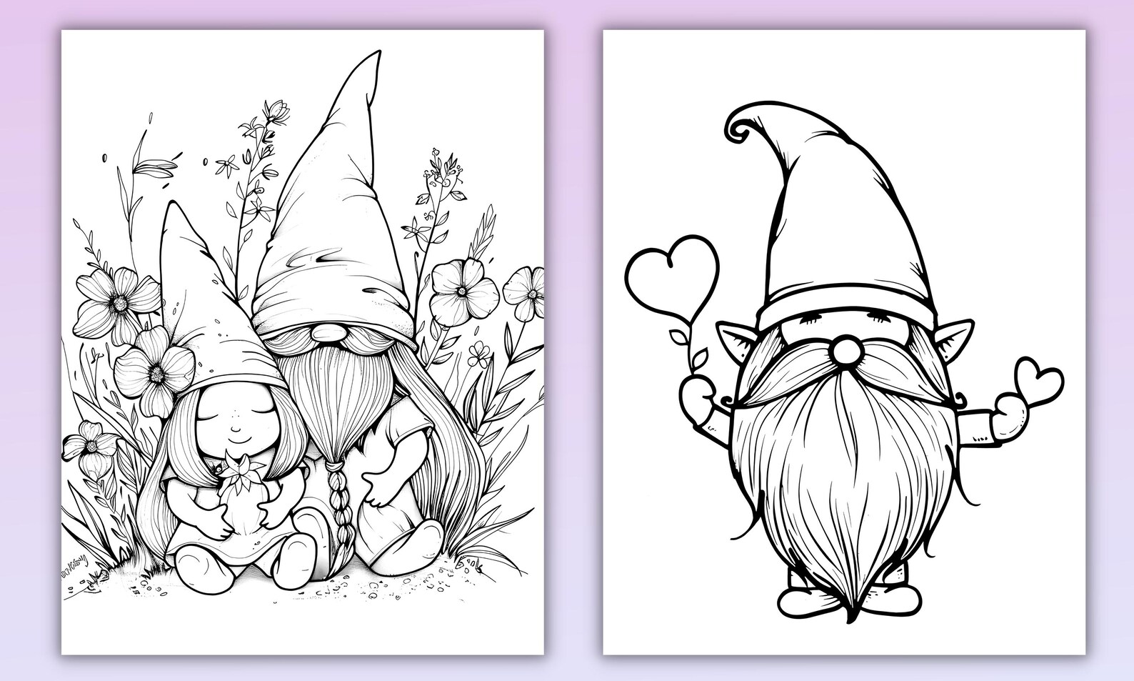 Sweet Valentine Coloring Page - 34 Adorable Pages - Instant Download - Etsy