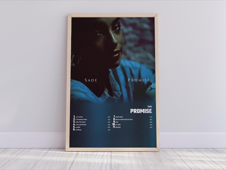 Sade Promise Album Cover Poster for Home Wall Art - Etsy
