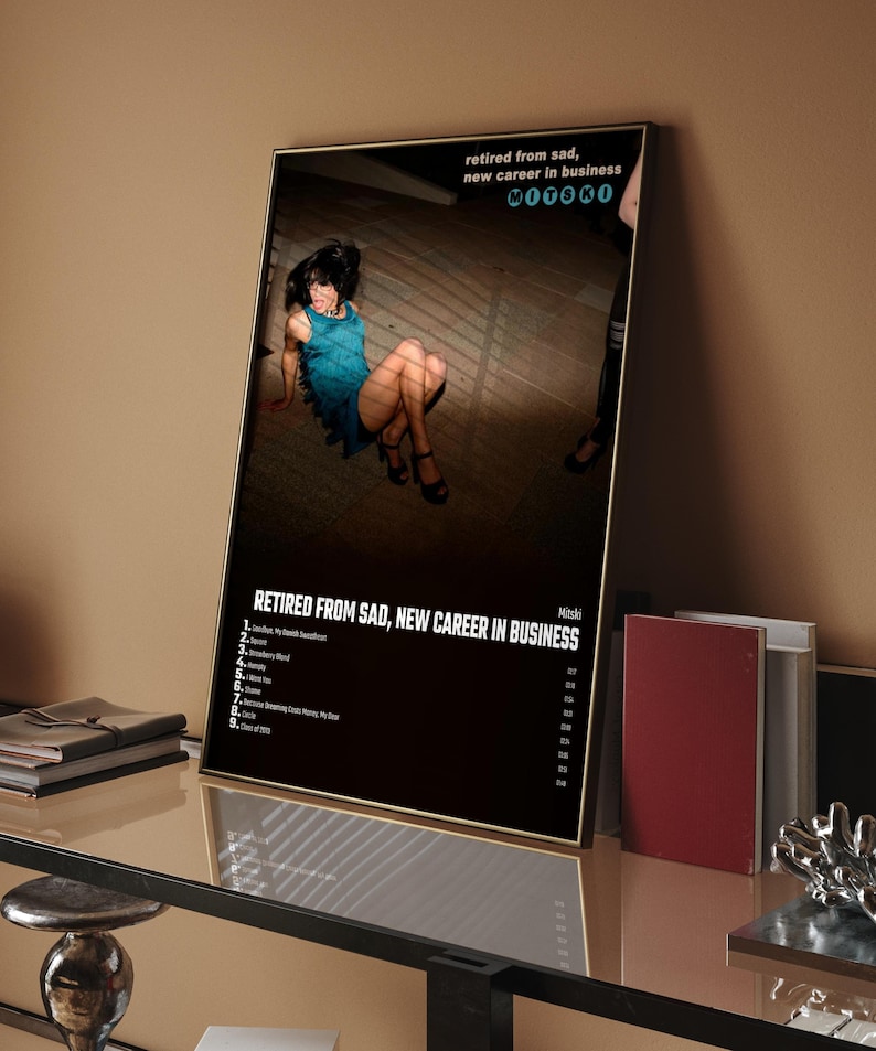 Mitski Retired From Sad New Career in Business Album Cover - Etsy Mitski Retired From Sad New Career in Business Album Cover - Etsy