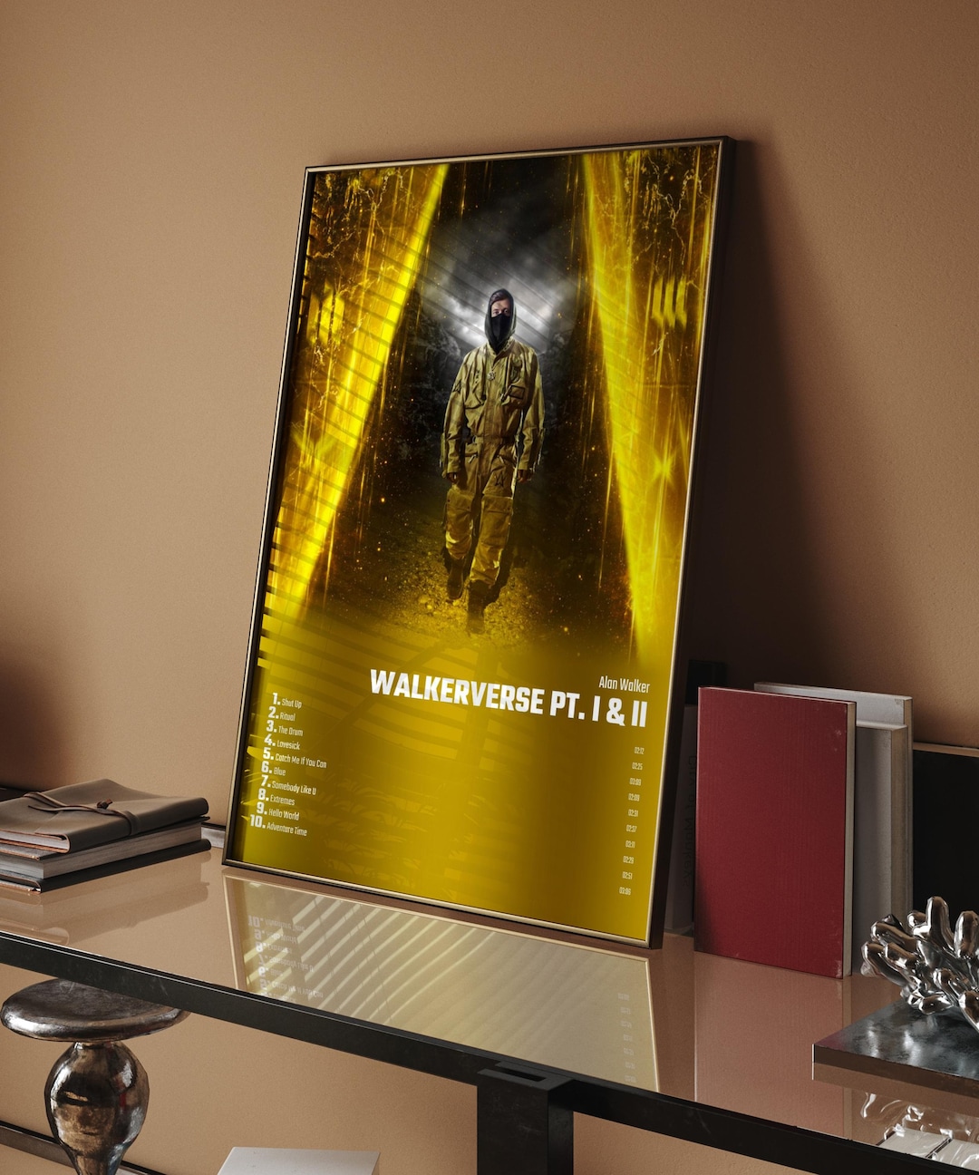 Alan Walker Walkerverse Pt I & Ii Album Cover Poster for - Etsy