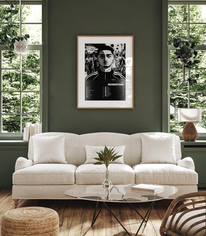 Morad Reinsertado Album Cover Poster for Home Wall Art - Etsy