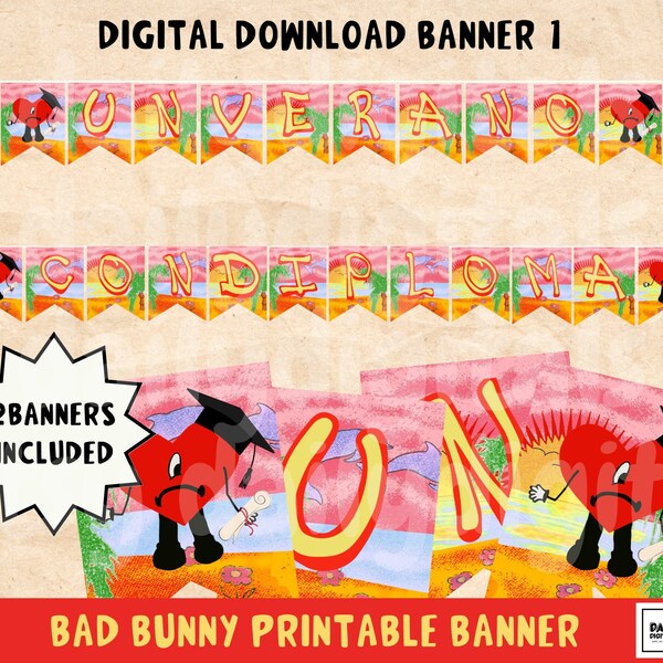 Bad Bunny Party Decorations - Etsy