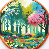 Cross-stitch FONT PDF Full Text Alphabet Numbers Pattern Gothic Digital ...