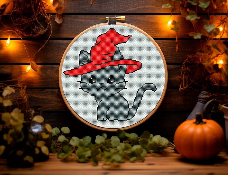 Funny Cross Stitch Pattern PDF for Kids on Hand Dyed Cloth - Etsy