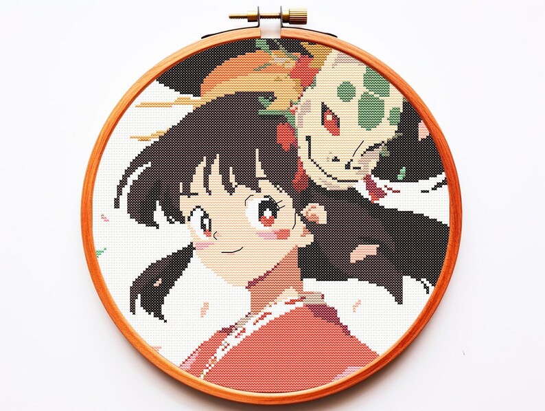 Kitsune Cross Stitch Pattern PDF Xstitch Chart Small Mini Easy Beginner ...