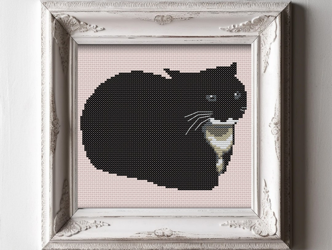 Maxwell Cat Meme Spinning Cat Maxwell the Low Poly Funny Cross - Etsy