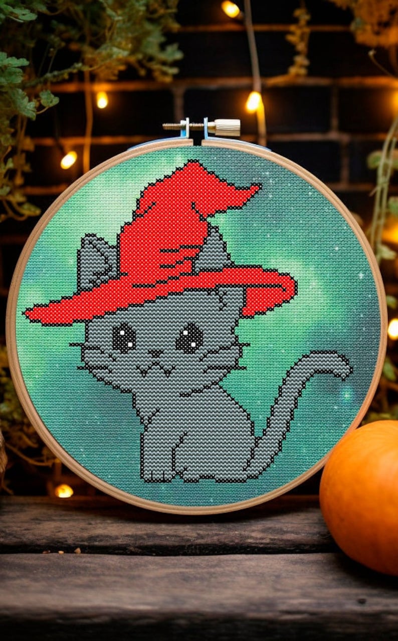 Funny Cross Stitch Pattern PDF for Kids on Hand Dyed Cloth - Etsy