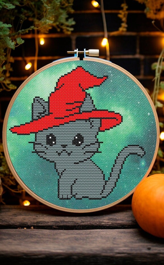 Funny Cross Stitch Pattern PDF for Kids on Hand Dyed Cloth - Etsy