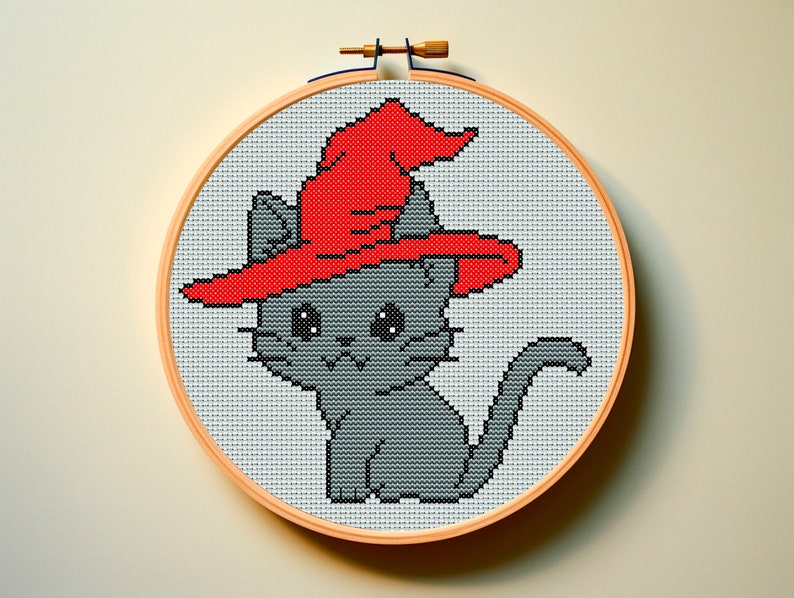 Funny Cross Stitch Pattern PDF for Kids on Hand Dyed Cloth - Etsy