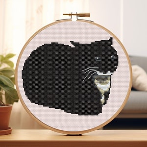 Maxwell Cat Meme Spinning Cat Maxwell the Low Poly Funny Cross Stitch ...