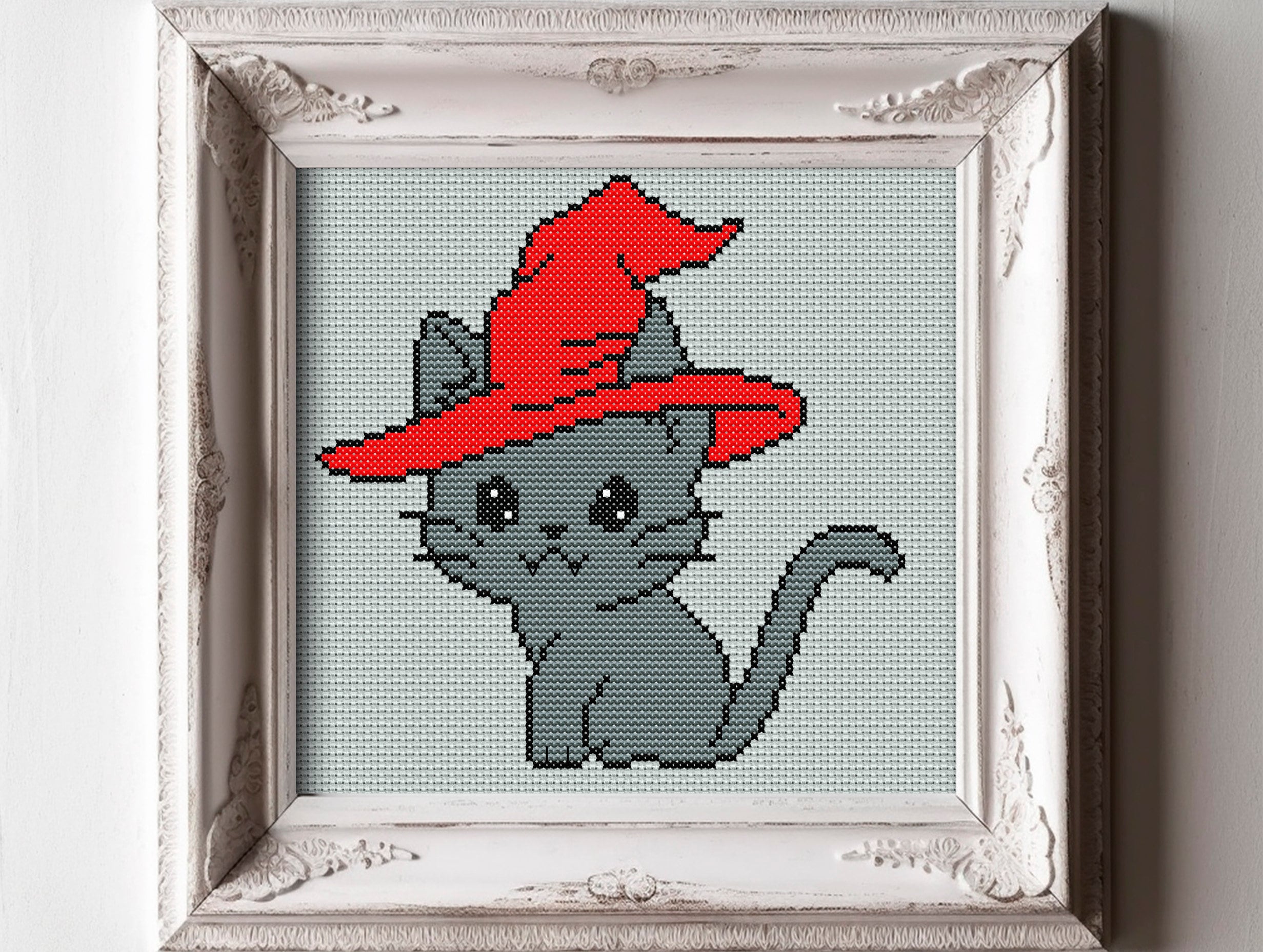 Funny Cross Stitch Pattern PDF for Kids on Hand Dyed Cloth - Etsy