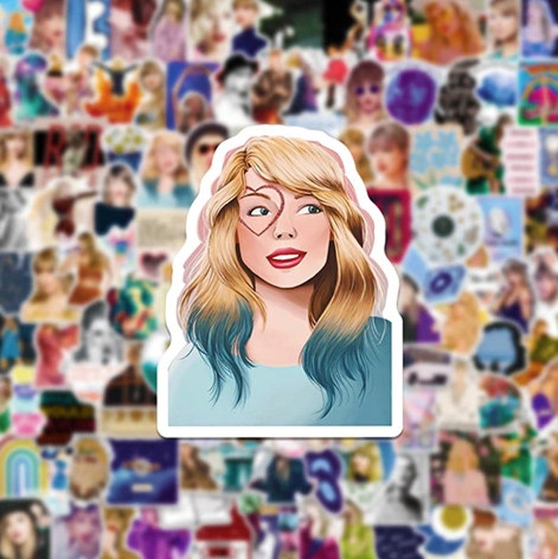 Taylor Swift Sticker Pack 200 Unique Swiftie Decals for Laptops ...
