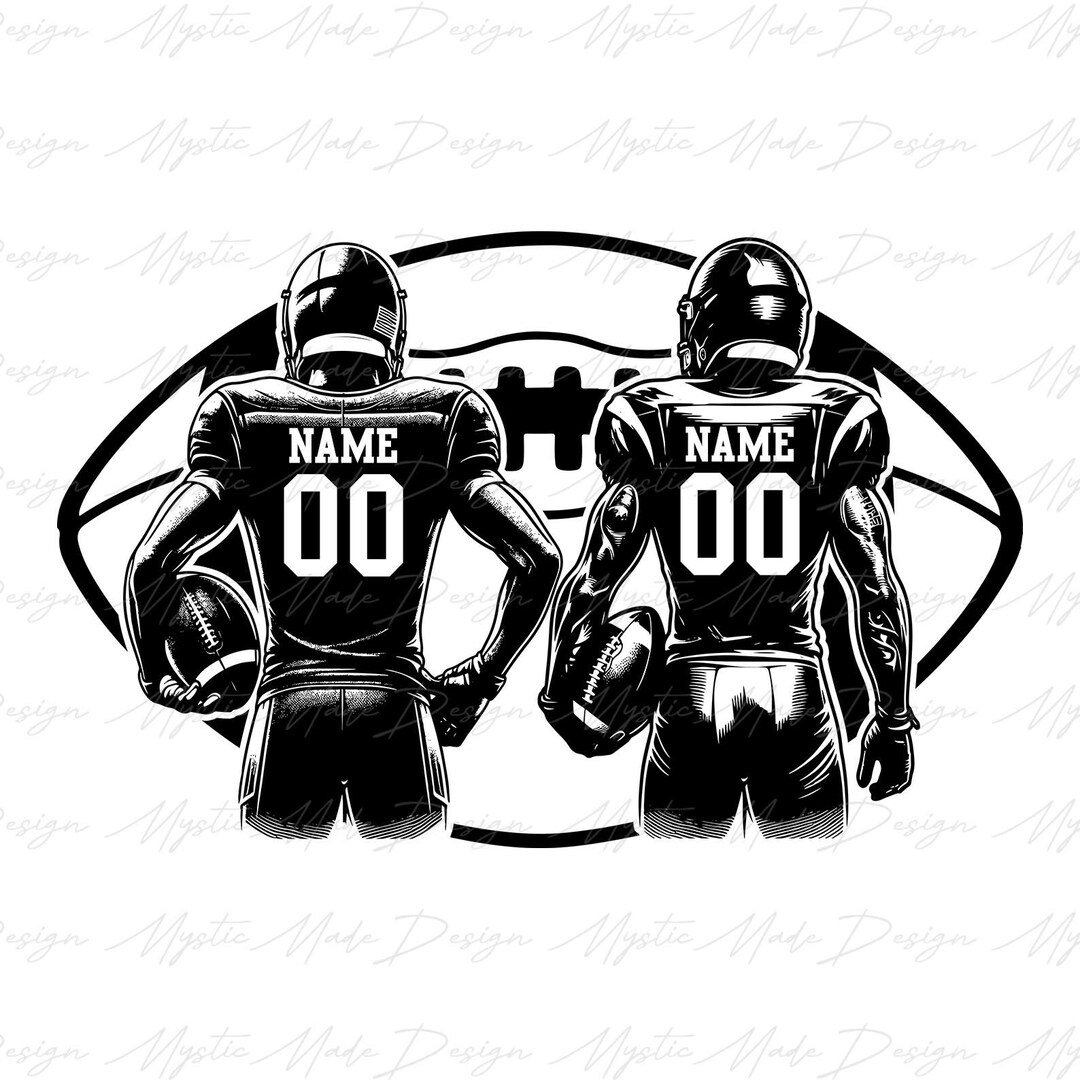 Custom Name Football Player Png, Football Player Png, Football Png ...