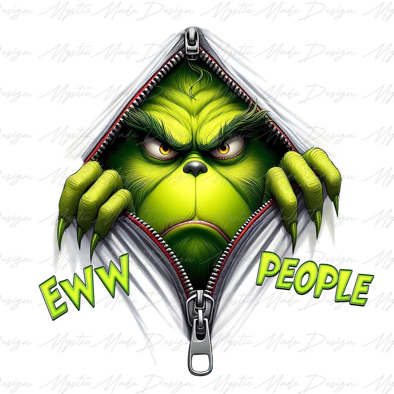 Grinch Ewww People Svg - Etsy