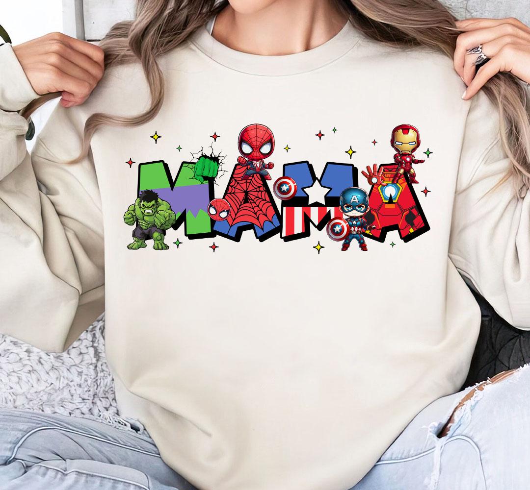 Superhero Mama Png, Mama and Dada Png, Superhero Dad Png, Cartoon Mama ...