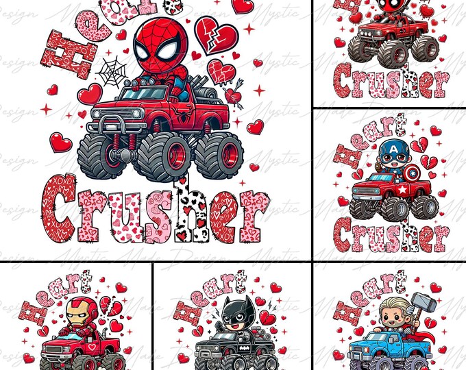 Bundle Superhero Valentine Png, Love Superhero Clipart, Romantic Hero ...