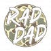 Rad Dad Png, Camo Dad Png, Cool Dad Png, Funny Raccoon Dad Png, Retro ...
