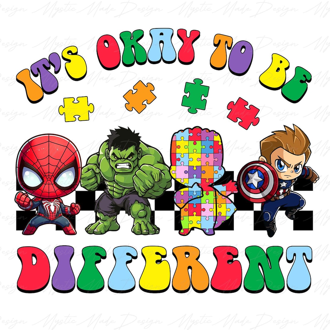 Autism Superhero Png, Autism Cartoon Png, Autism Awareness Png, Autism ...