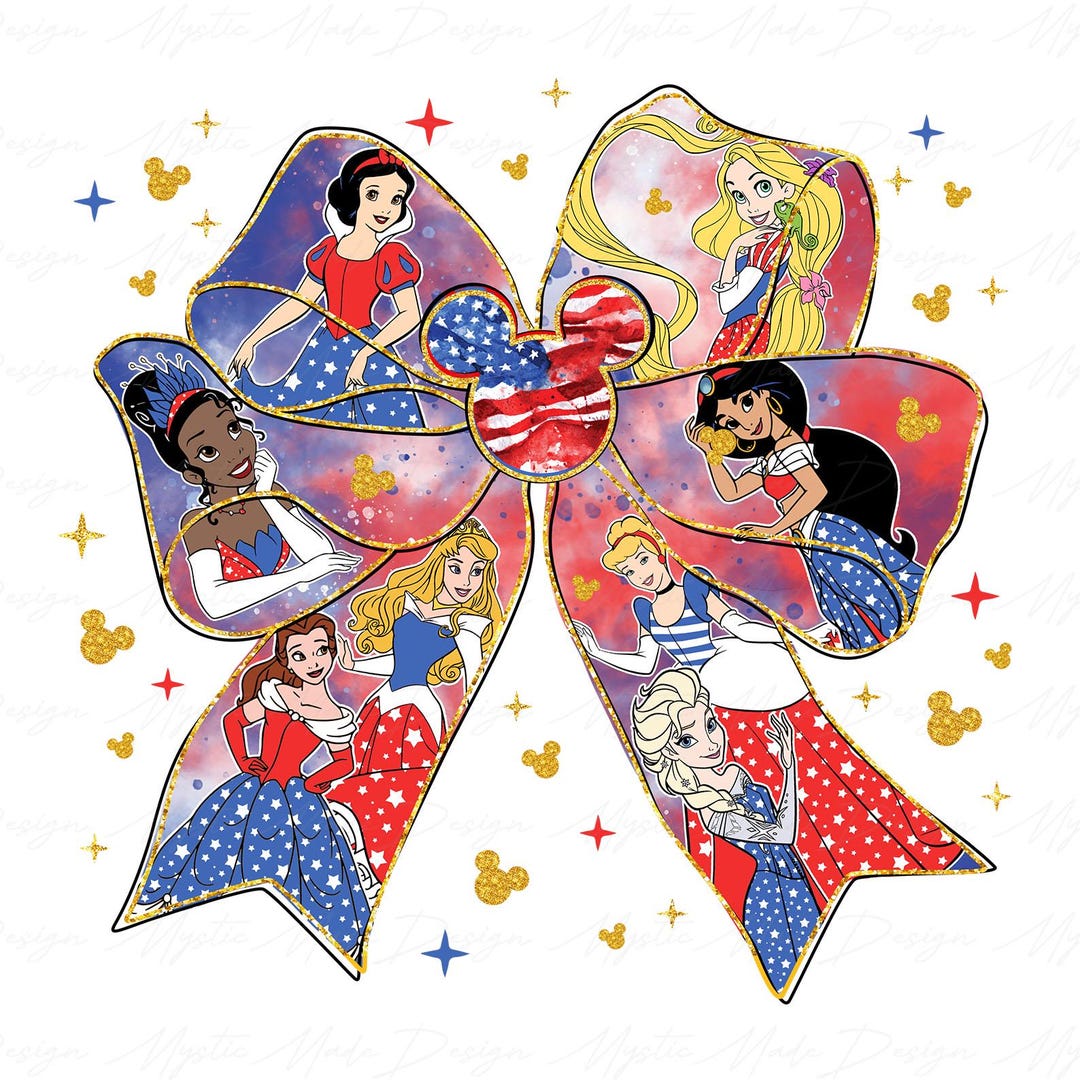 Princess Fourth of July Png, America Princess Coquette Png, America ...