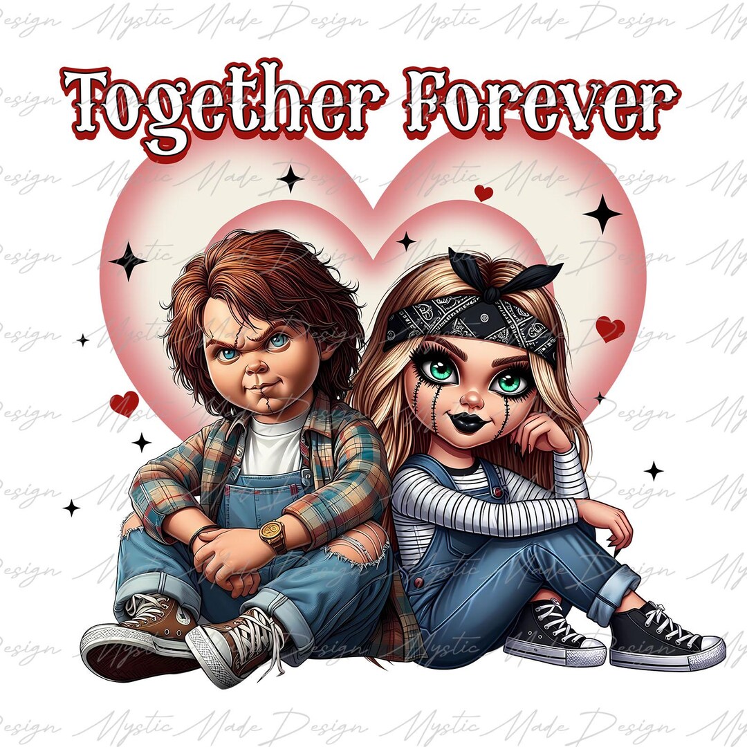 Couple Horror Character Halloween Png, Halloween Horror Png, Movie ...