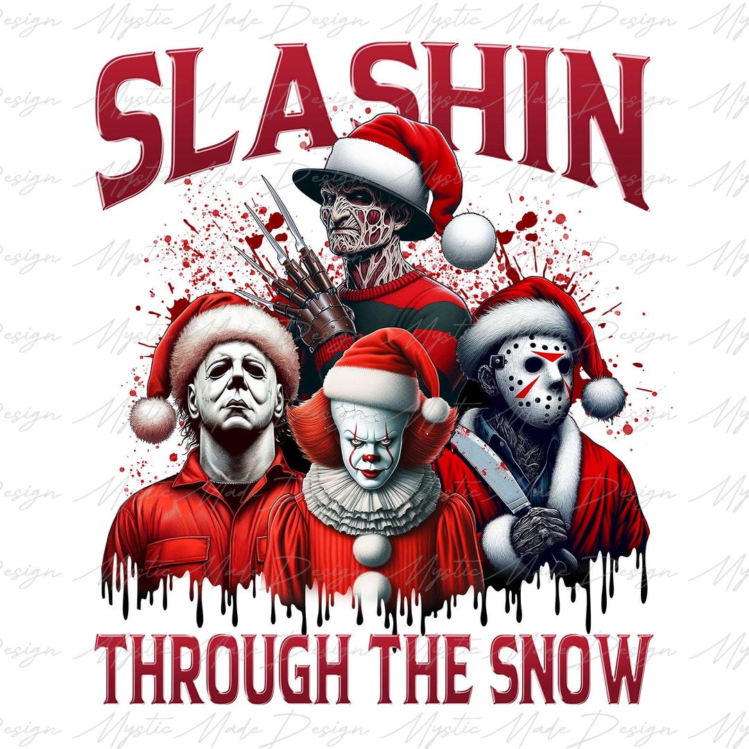 Merry Creepmas Png, Christmas Movie Characters Png, Friends Christmas ...