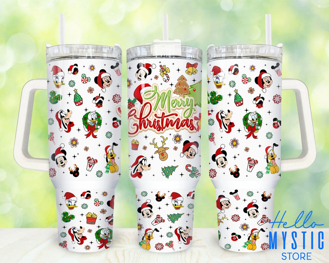 Christmas Characters 40oz Tumbler Png Merry Christmas Tumbler - Etsy