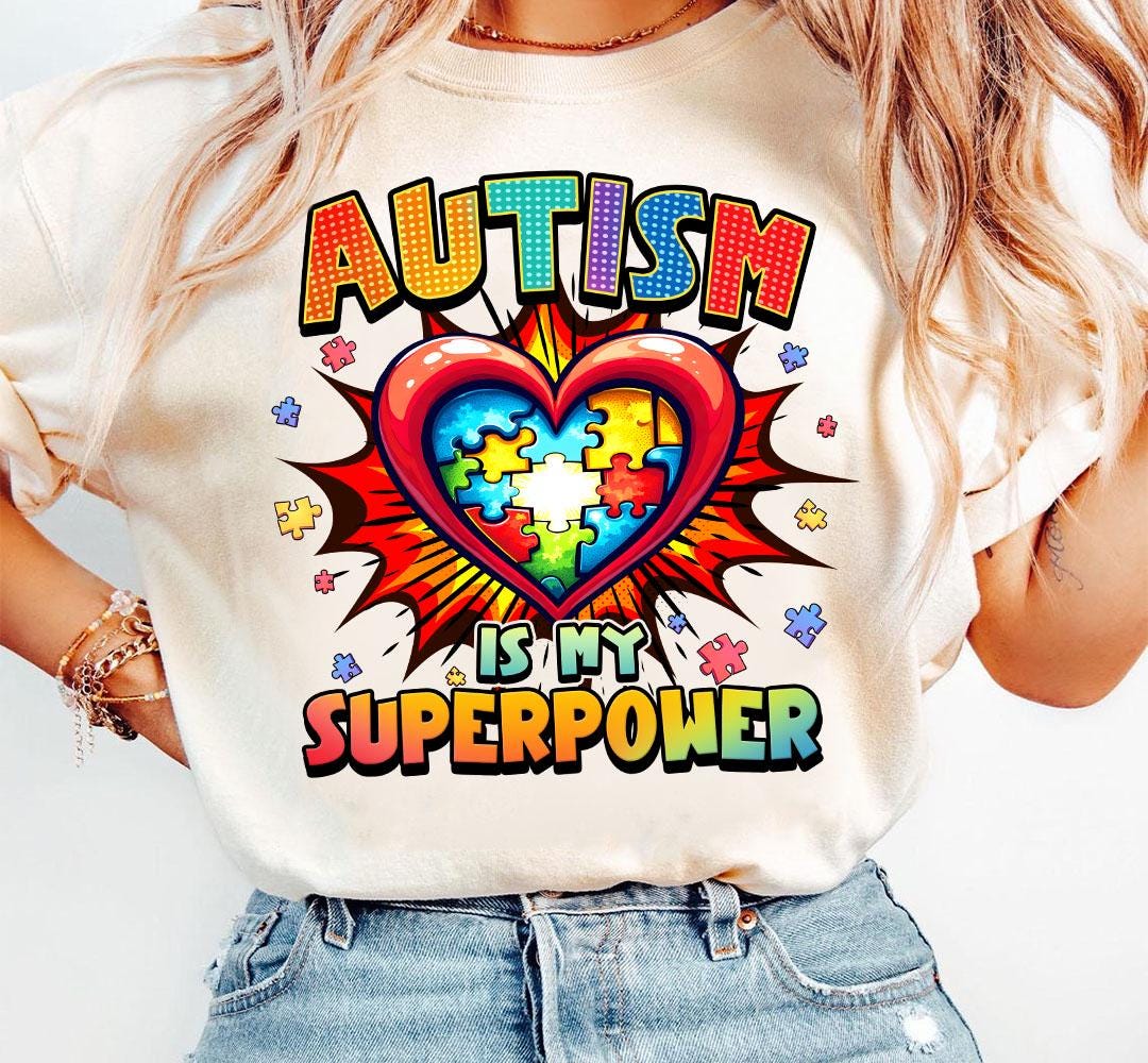 Autism is My Superpower Png, Autism Puzzle Png, Autism Awareness Png ...